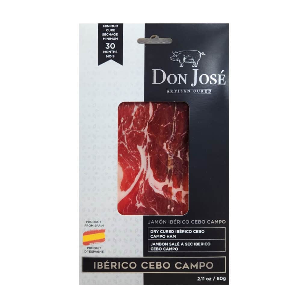 Don Jose Sliced Jamon Iberico Cebo – Fiore Foods Canada
